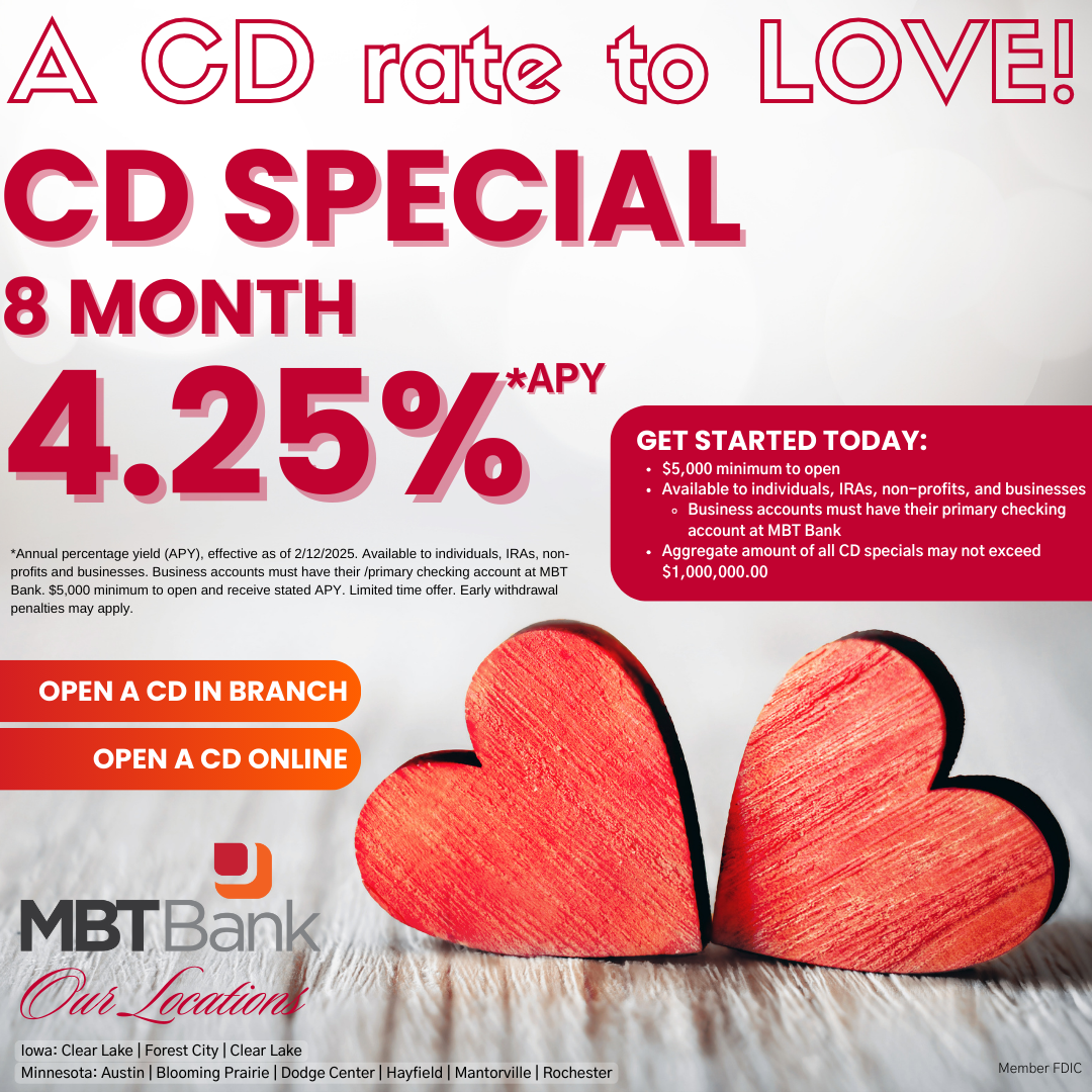 CD Specials › MBT Bank